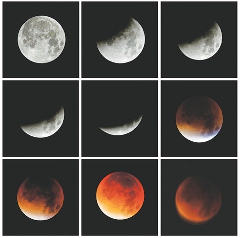‘Super blood moon’ shines bright across the world - Newspaper - DAWN.COM