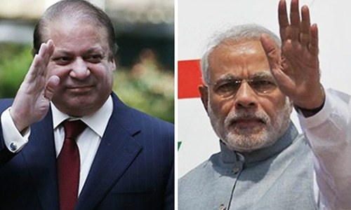 A Nawaz-Modi smile and wave create a new kind of controversy - Pakistan ...