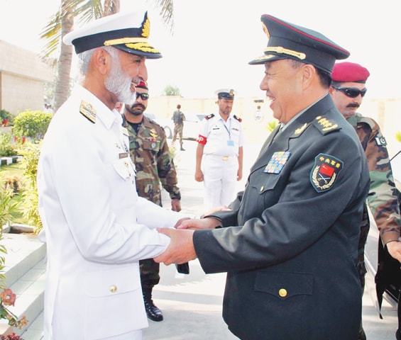 Chinese general visits PNS Mehran - Newspaper - DAWN.COM