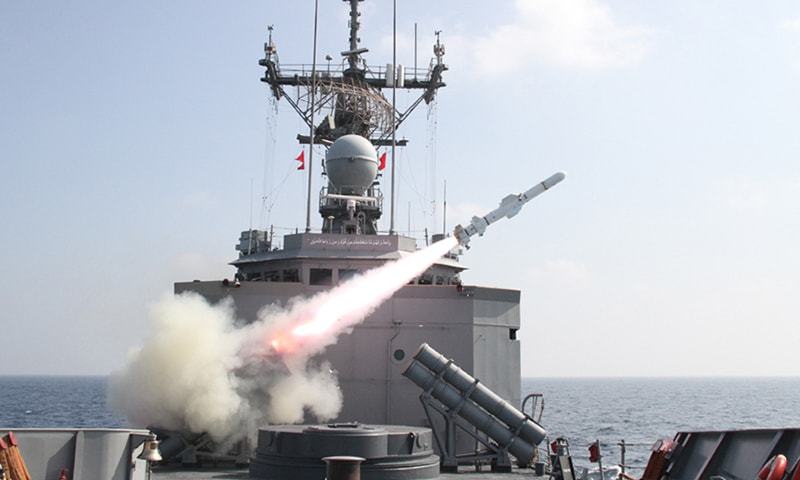 Navy test fires anti-ship guided missiles with pinpoint accuracy ...