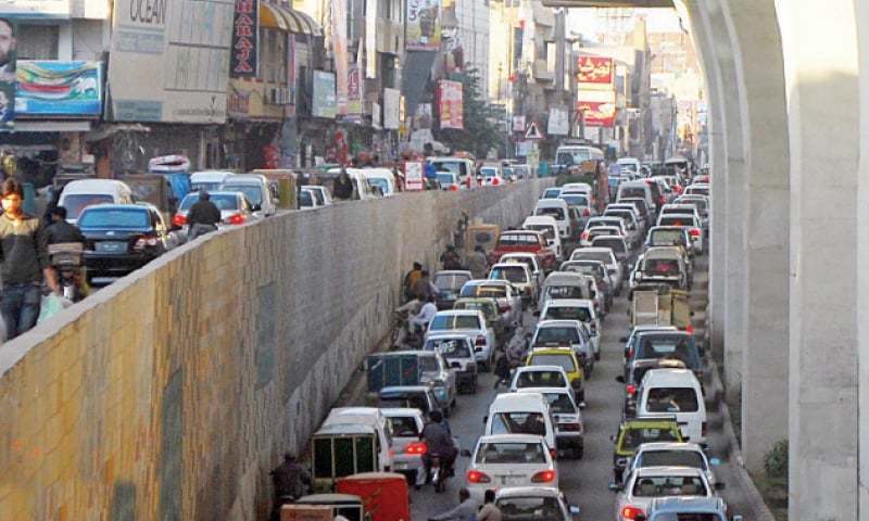 Traffic gets messy on Pindi roads - Newspaper - DAWN.COM