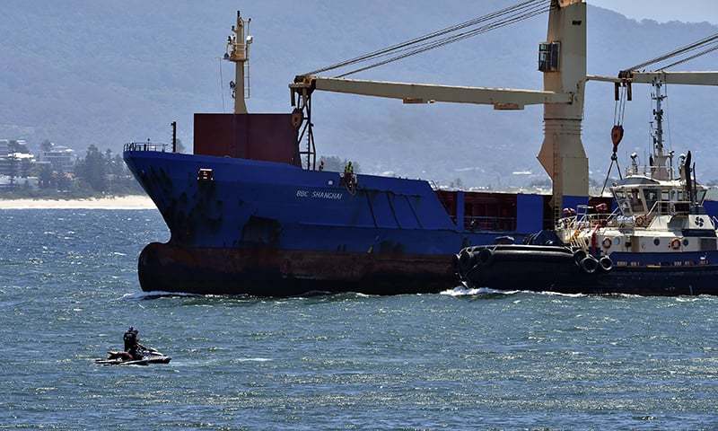 Ship carrying nuclear waste arrives in Australia - World - DAWN.COM