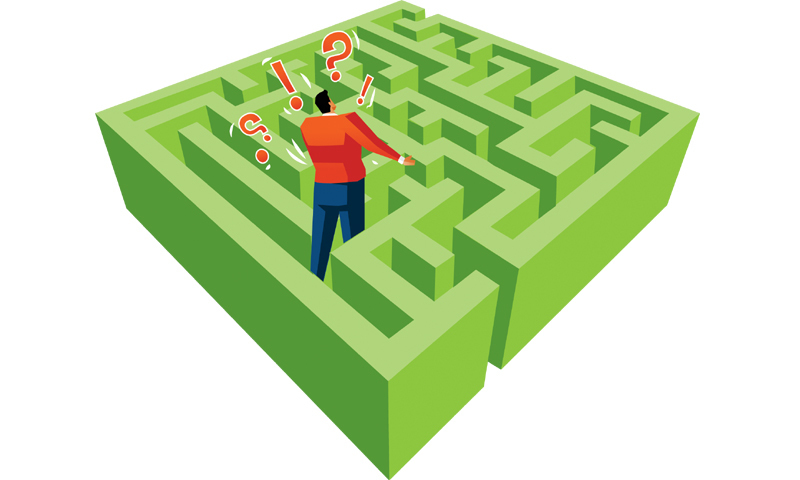 Lost in a branded maze - Marketing - Aurora