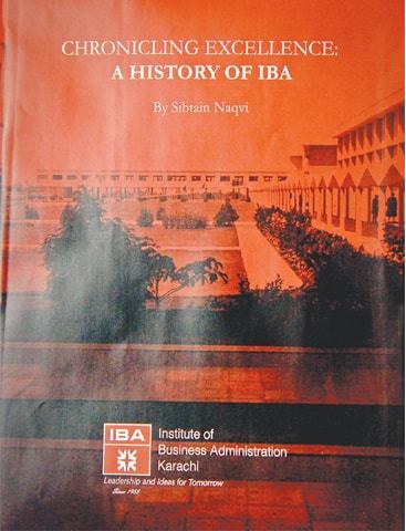 Book on history of IBA launched - Newspaper - DAWN.COM