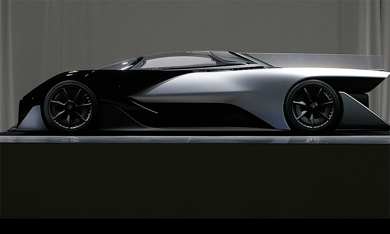 Mystery electric car startup unveils prototype - World - DAWN.COM