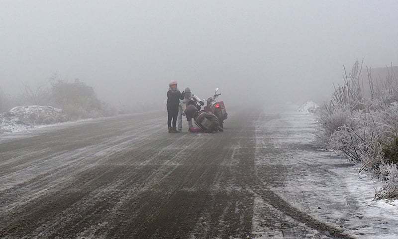 Cold snap breaks record in China - World - DAWN.COM