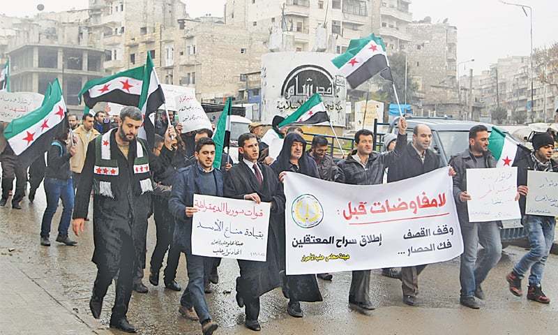 Pro-govt troops advance in northwest Syria ahead of peace talks ...
