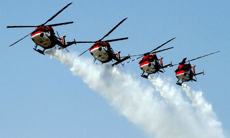 Indian Air Force on show during President's Standard Presentation ...