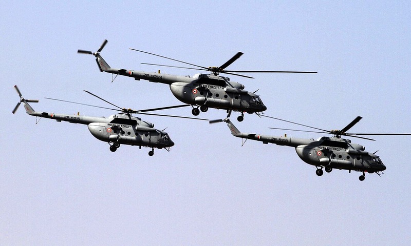 Indian Air Force on show during President's Standard Presentation ...