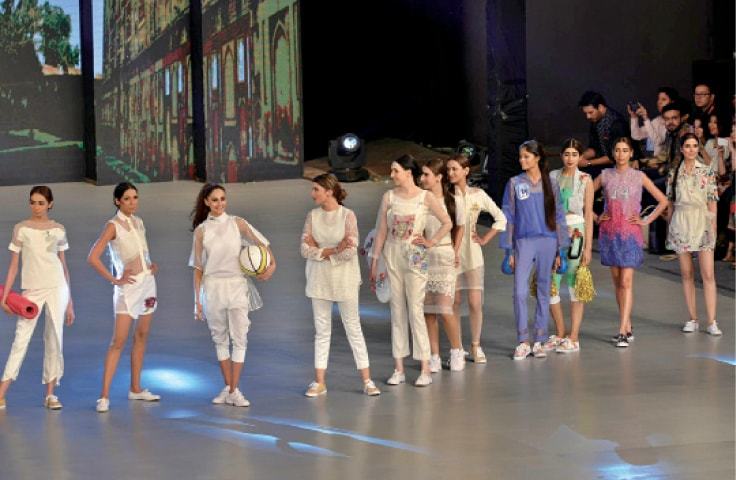 Of high street brands, designer showcases and voile shows - Newspaper ...