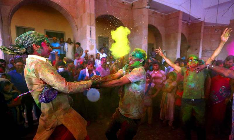 In a first, Sindh declares public holiday on Holi - Pakistan - DAWN.COM