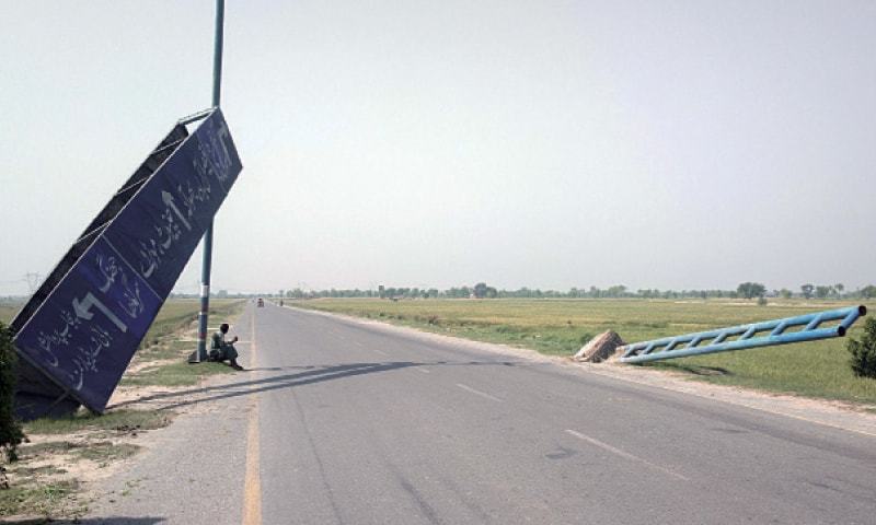 ‘Unsafe’ Gojra interchange discourages motorists - Newspaper - DAWN.COM