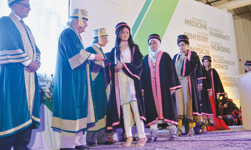 Over 300 students graduate from Ziauddin University - Pakistan - DAWN.COM