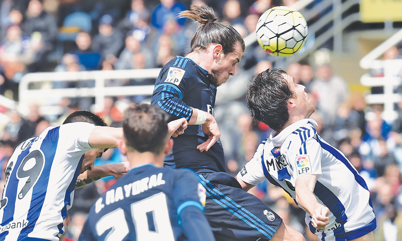 Bale winner boosts Real ahead of City clash - Newspaper - DAWN.COM
