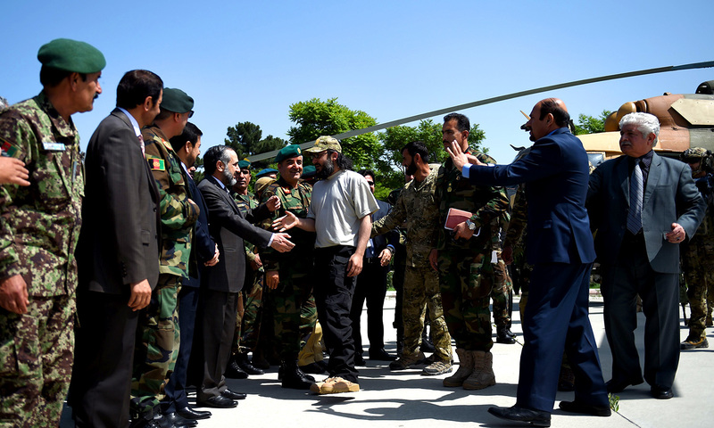 Ali Gilani returns after three years in captivity - Multimedia - DAWN.COM