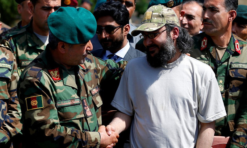 Ali Gilani returns after three years in captivity - Multimedia - DAWN.COM