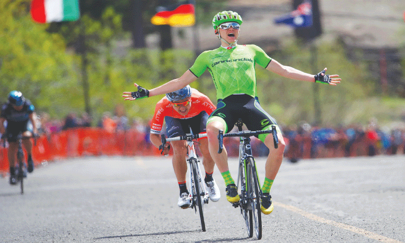 Skujins wins Tour of California fifth stage - Newspaper - DAWN.COM