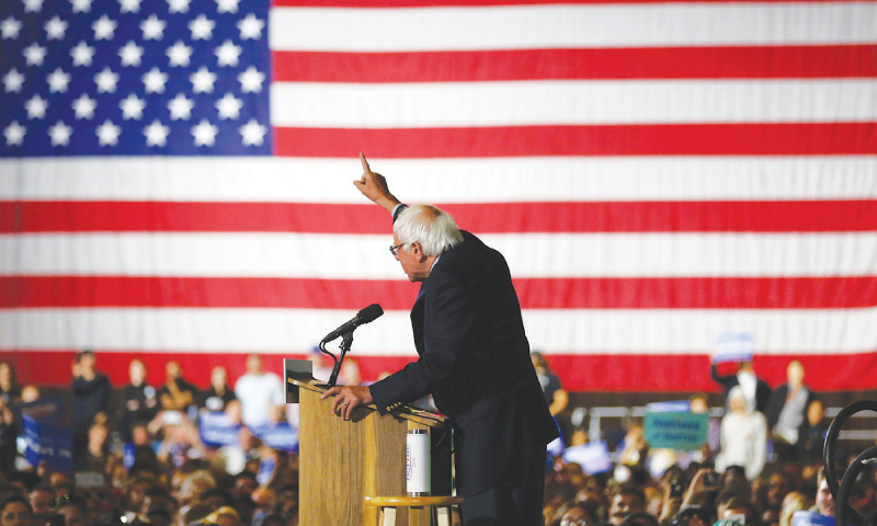 Bernie Sanders vows to stay in Democratic nomination race - World ...