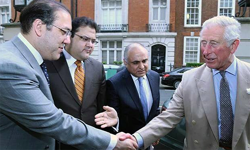 Britain's Prince Charles visits Nawaz in London, inquires about PM's ...