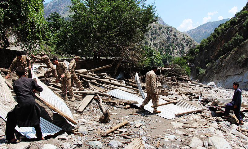 Relief operation in full swing in flood-hit Chitral: PDMA - Pakistan ...