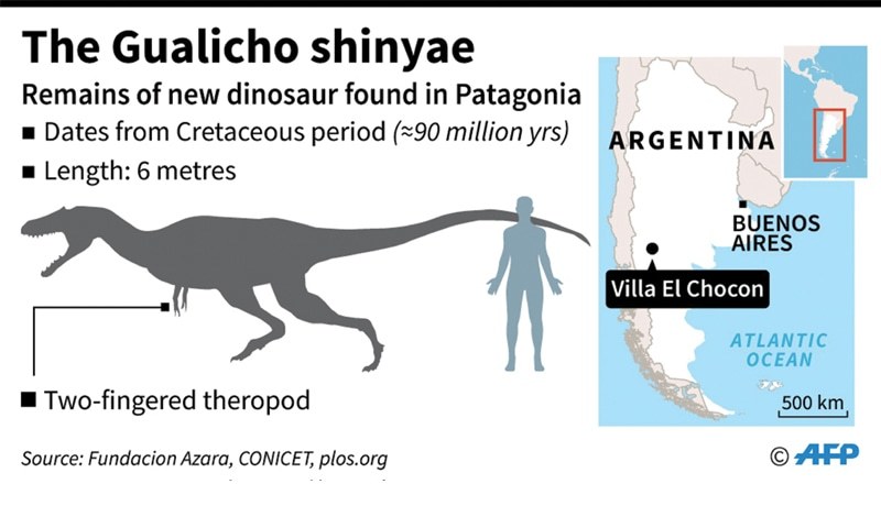 Scientists find new stubby-armed dinosaur in Argentina - Newspaper ...