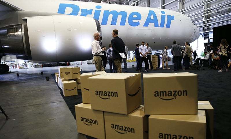 Amazon unveils cargo plane as it expands delivery network - World ...
