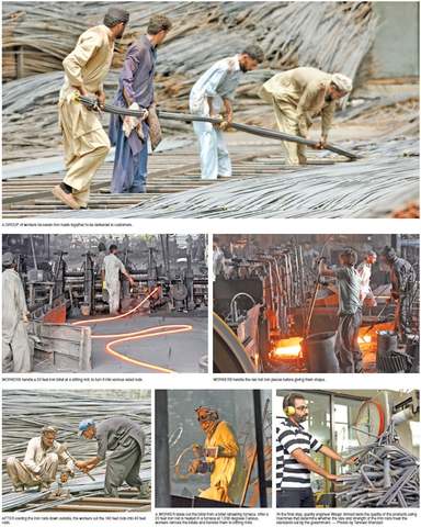 Labouring for a living at a steel mill - Pakistan - DAWN.COM
