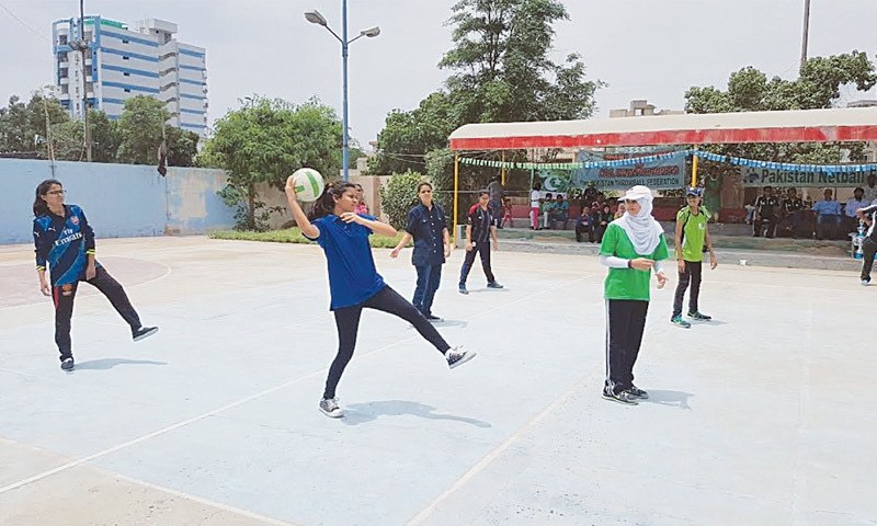 Throwball Academy clinches Independence Day trophy - Newspaper - DAWN.COM