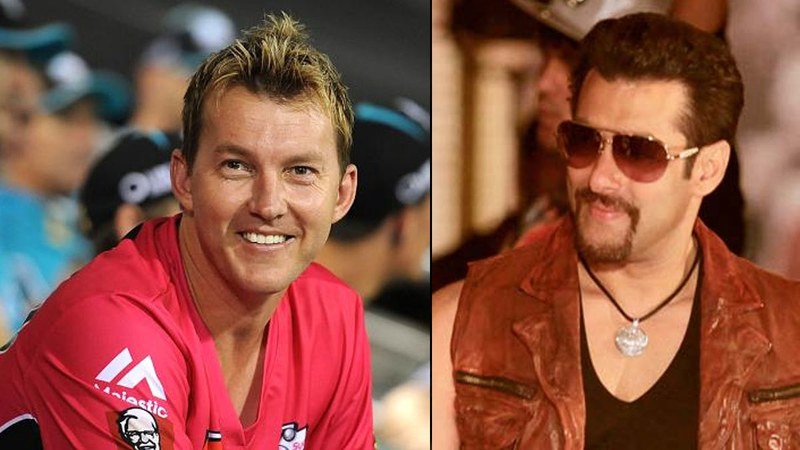 Guess who'll be busting moves like Salman Khan on-screen? Brett Lee ...