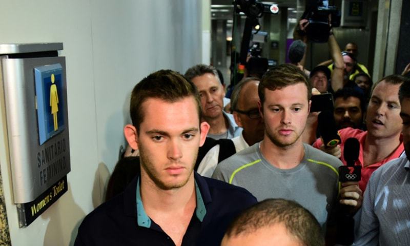 US swimmers quit Brazil after admitting to fabricating mugging incident ...
