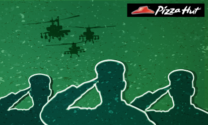 Pizza Hut celebrates Defence Day with 20% discount for military ...