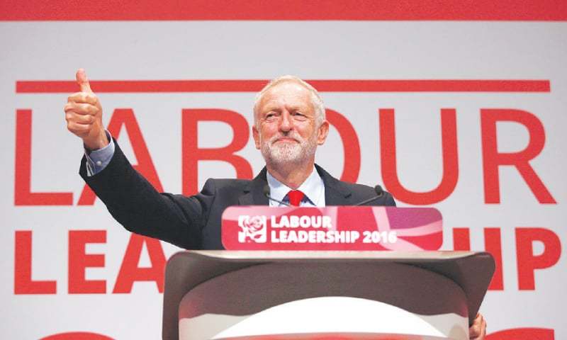 Corbyn re-elected as Labour leader after bitter fight - World - DAWN.COM