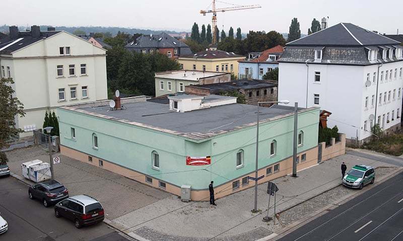 German mosque bombed ahead of unity celebrations - World - DAWN.COM