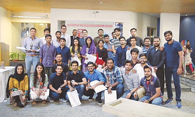 Hamza, Shiza shine at IBA Games - Newspaper - DAWN.COM