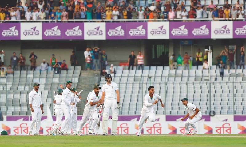 Mehedi-inspired BD post historic win over England - Newspaper - DAWN.COM