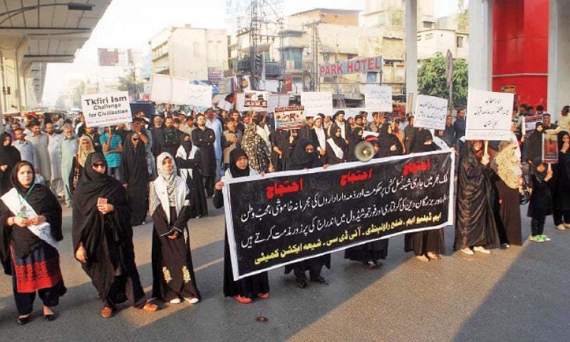 MWM protest causes traffic gridlocks - Newspaper - DAWN.COM