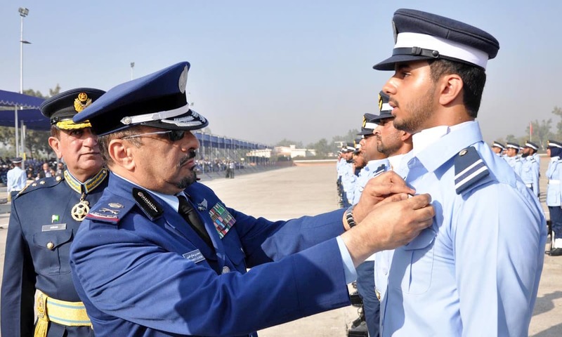 Saudi Air Force chief reviews graduation parade at PAF Academy Risalpur ...