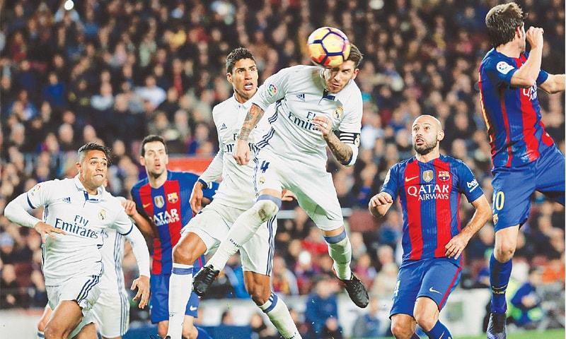 Late Ramos header denies Barca in Clasico - Sport - DAWN.COM