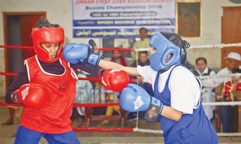 A walkover and two bouts as women’s boxing begins - Sport - DAWN.COM