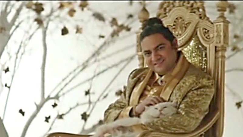 Taher Shah's released a New Year's message, and it sounds like the ...