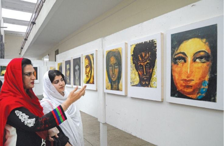 Ghani Khan praised as accomplished painter, sculptor - Newspaper - DAWN.COM