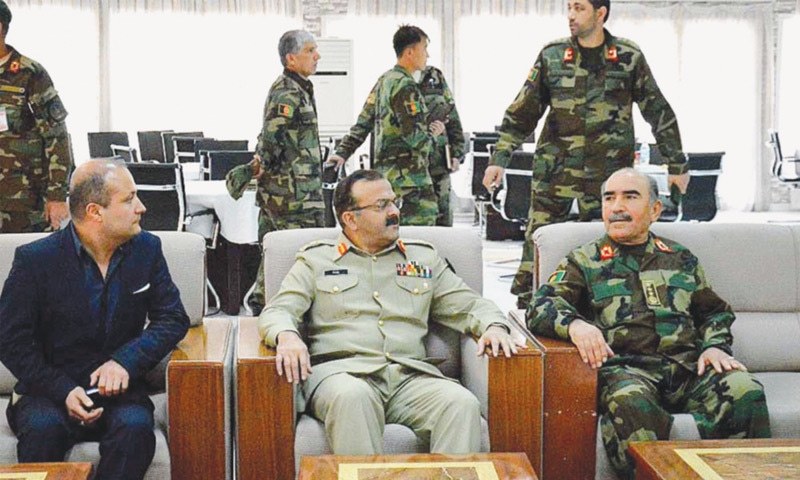 Pakistan military team discusses security during visit to Kabul ...