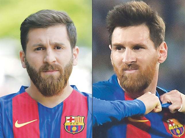 Things get Messi for Iranian lookalike - Newspaper - DAWN.COM