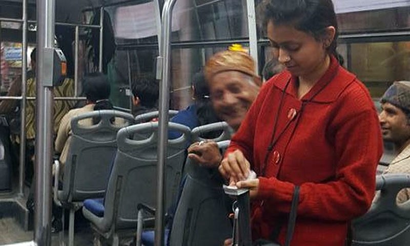 They give you a ticket to ride: Indian women bus conductors - Newspaper ...