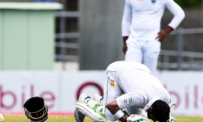 Azhar Ali's century anchors cautious Pakistan to 376 in third Test ...