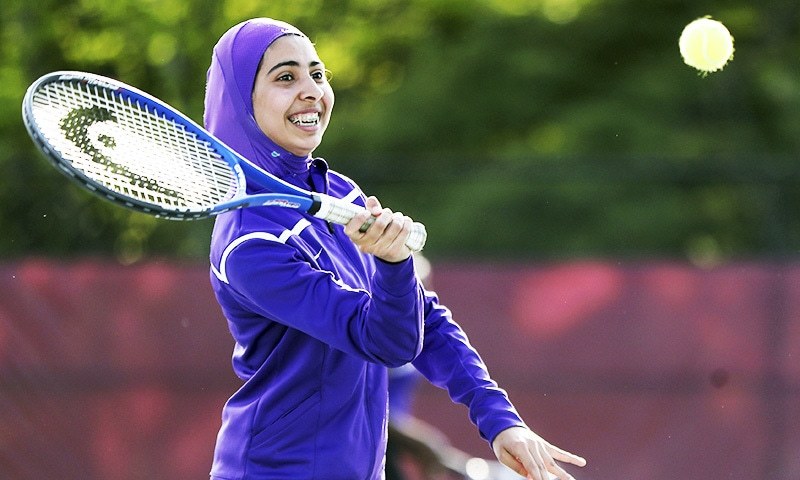 Sporty hijabs encourage Muslim girls to hit field of play - Pakistan ...