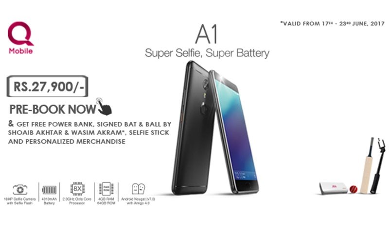 Pre-book the new QMobile Noir A1 for a chance to win exclusive ...