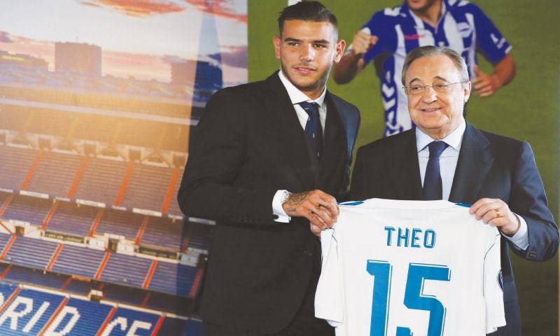 Real’s Theo thrilled to join ‘world’s best club’ - Newspaper - DAWN.COM