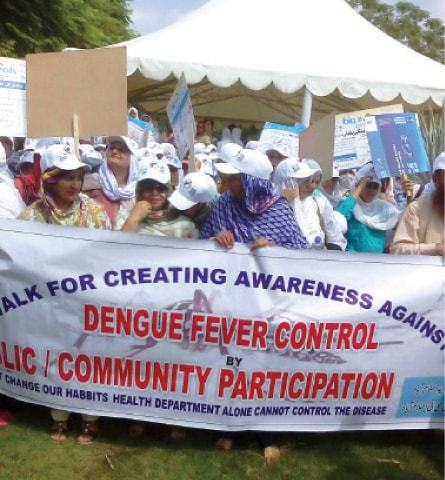 Health organisations march to raise awareness of dengue - Newspaper ...