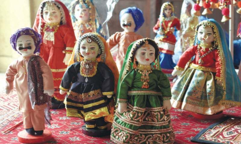 LIVING COLOURS: ‘Few people are interested in learning the art of doll ...
